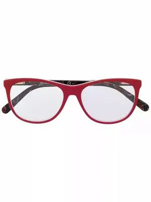 Moschino Cat-eye Logo-print Glasses