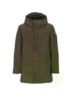 Stone Island 7100006 Micro Reps Parka - Green