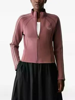 Adidas Sst 2.0 Side-stripe Zip-up Jacket - Purple