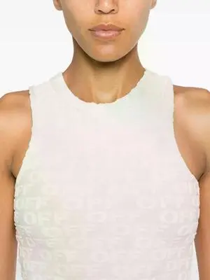 Off-White Rowing Terry-cloth Crop Top