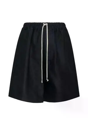 Rick Owens Faun Elasticated Shorts - Black