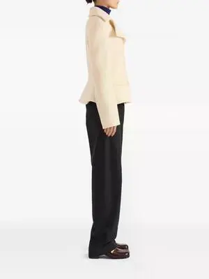 Proenza Schouler Romane Jacket In Compact Melton Wool