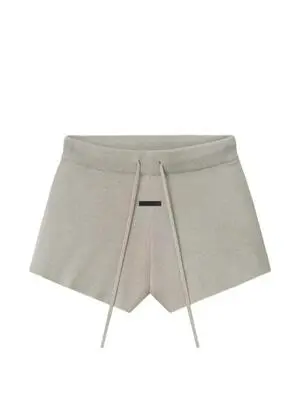 Fear Of God Drawstring-waist Knitted Shorts - Grey