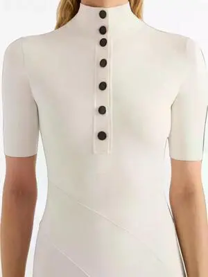 Proenza Schouler Mathilde Dress In Compact Stretch Viscose