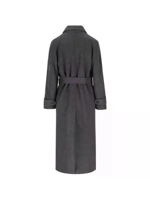 Max Mara Belted Double-breasted Coat
