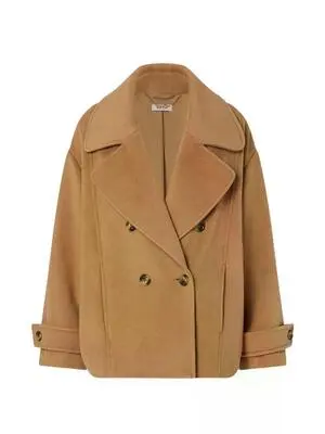 Liu Jo Short Double-breasted Wool Coat