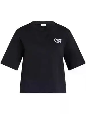 Off-White Off Stamp Crop T-shirt - Black