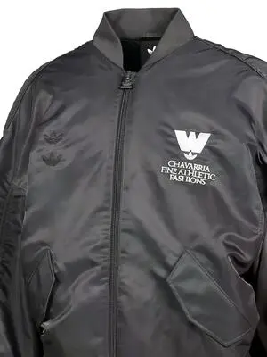 Adidas X Willy Chavarria Logo-patch Bomber Jacket