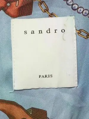 Sandro Chelan Striped Knit Cardigan