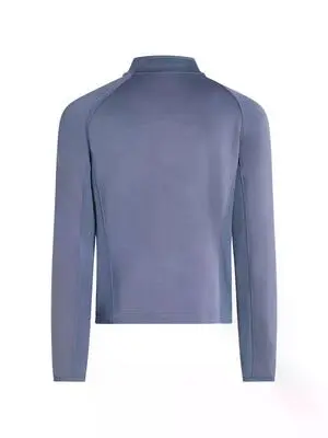 Guess Ryota Logo-print Zip-up Sweatshirt - Blue