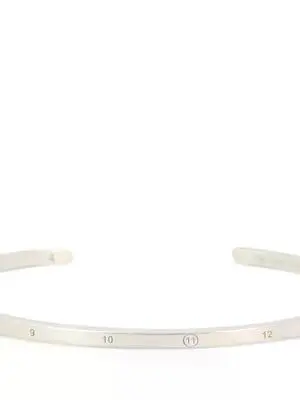 MAISON MARGIELA Tone Number Motif Cuff Bracelet
