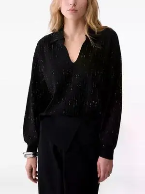 Liu Jo Sweater With Jewel Embroidery
