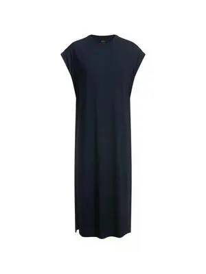 BOSS Side-slit Midi Dress