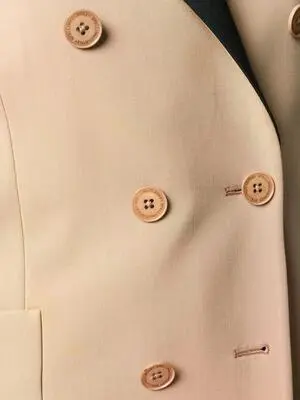 Stella McCartney Contrast-lapel Double-breasted Jacket