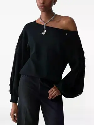 Liu Jo Sweater With Lace Inserts