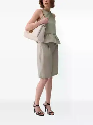 Liu Jo Poplin Bermuda Shorts