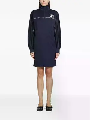 MAISON MARGIELA Piped Logo-print Mini Dress