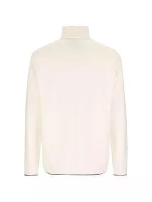 Brunello Cucinelli Embroidered Half-zip Sweatshirt