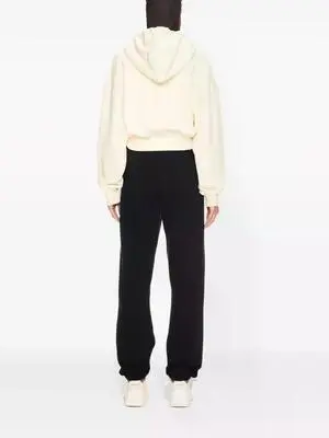 Off-White Logo-flocked Cotton Track Pants