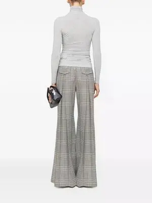 NISSA Lyocell Wool-blend Turtleneck Top