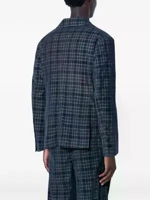 VIVIENNE WESTWOOD Checked Notched-lapels Blazer