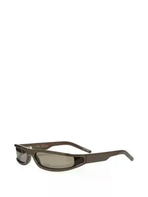 Rick Owens Fog Rectangle-frame Sunglasses