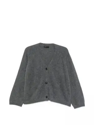 LE PETIT PULLE V-neck Button-up Cardigan