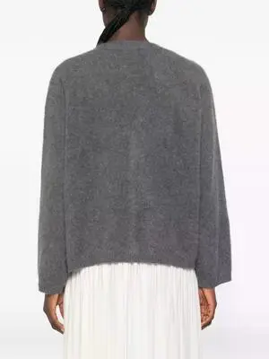 LE PETIT PULLE V-neck Button-up Cardigan