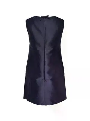SELF-PORTRAIT Guipure Lace-appliqué Shift Mini Dress