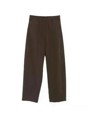 Herno Elasticated-waistband Trousers - Brown