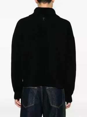 AMI Paris De Coeur Button-down Sweater