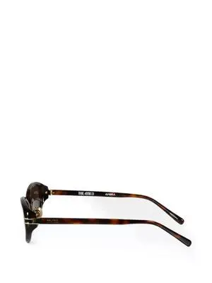 Attico Ambra Oval-frame Sunglasses