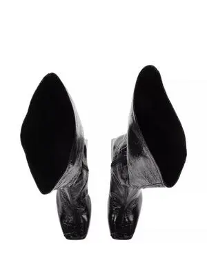 COURREGES Reedition Vinyl Knee-high Boots