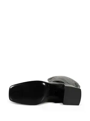 COURREGES Reedition Vinyl Knee-high Boots