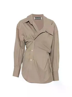 FRENKEN Asymmetric Shirt - Neutrals