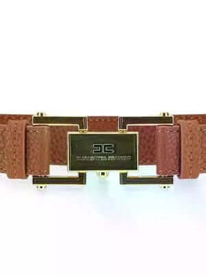 Elisabetta Franchi Logo Belt