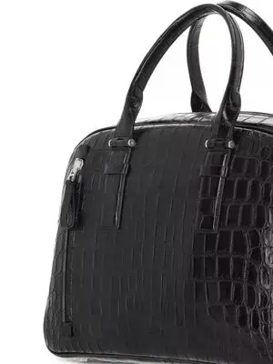 TOM FORD Crocodile-effect Tote Bag