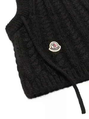 Moncler Cable Knit Balaclava