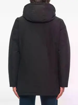 Woolrich Hooded Button-fastening Coat