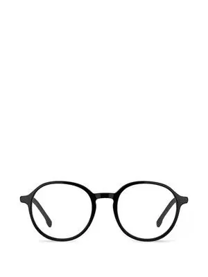 Hugo Round Frame Glasses - Black