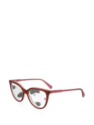 Longchamp Cat-eye Glasses - Red