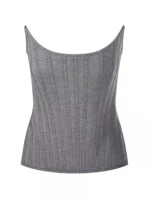 Giuseppe Di Morabito Ribbed Corset Top