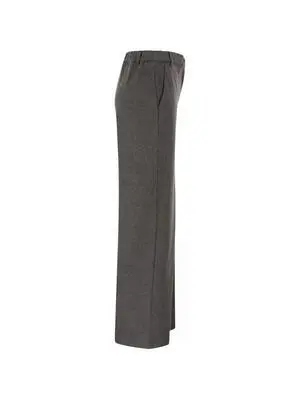 Max Mara Stretch-jersey Straight-leg Trousers
