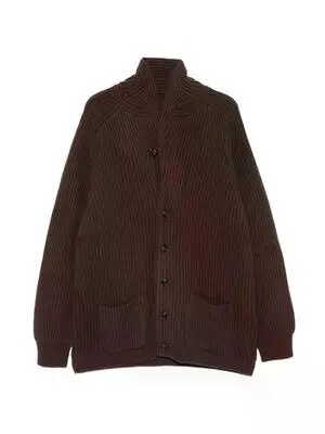 Filson Bristol Ribbed Shawl-collar Cardigan - Brown