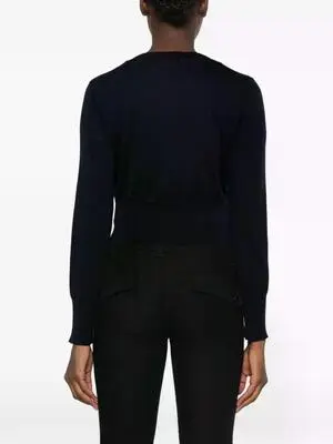 LE PETIT PULLE Button-fastening Cropped Cardigan