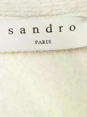 Sandro Luce Textured-knit Cardigan