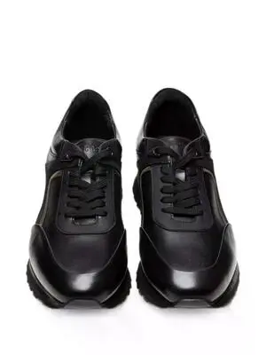 POCHE PARIS Panelled Lace-up Sneakers