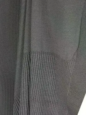 Rick Owens Ribbed-knit Asymmetrical Cardigan