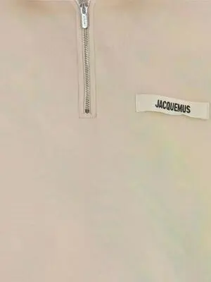 Jacquemus The Gros Grain Zipped-rollneck Sweatshirt