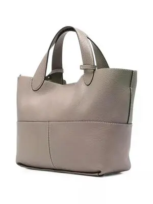 Furla Grained Leather Tote Bag